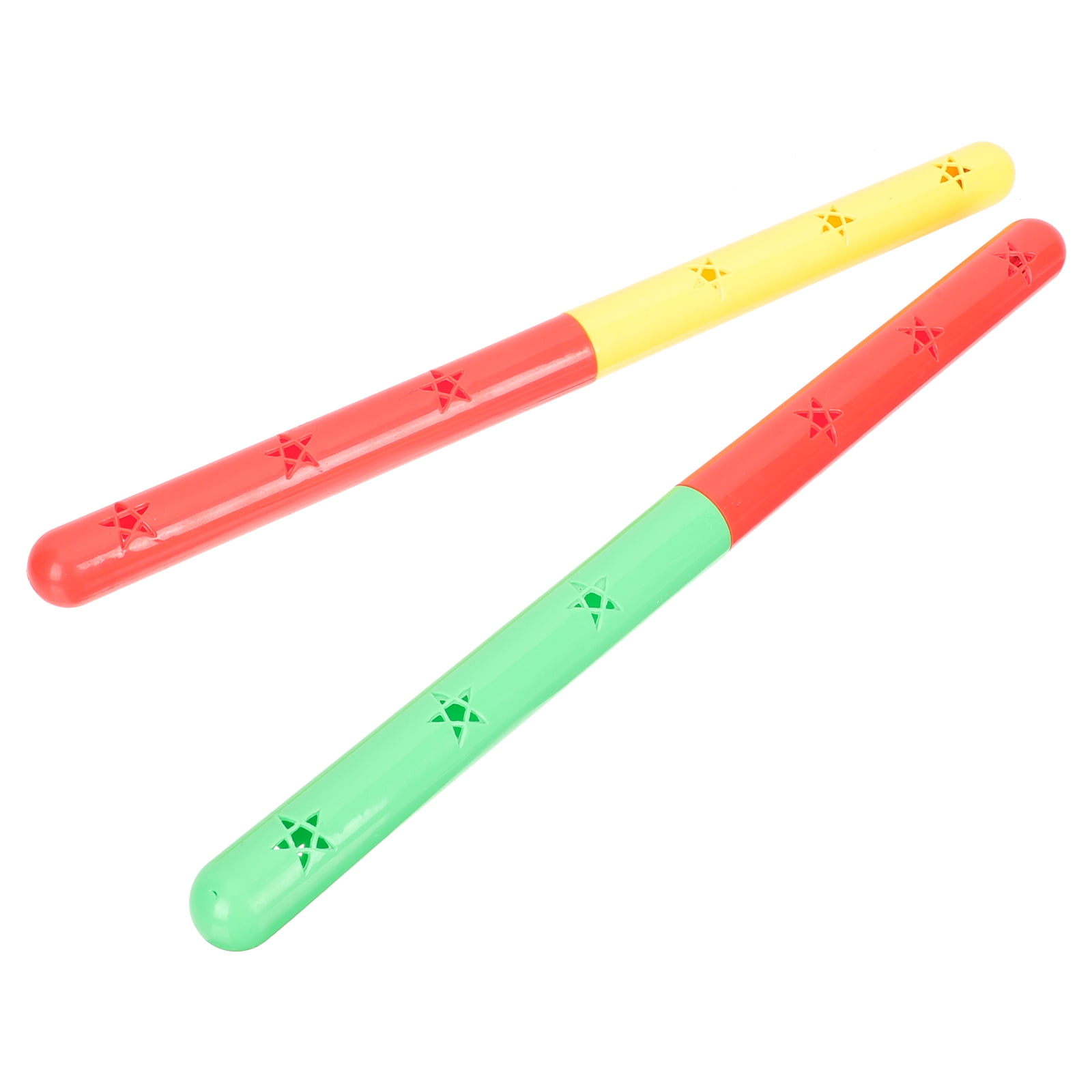 2Pcs Dual-color Fitness Sticks Transfer Sticks Gymnastics Training ...