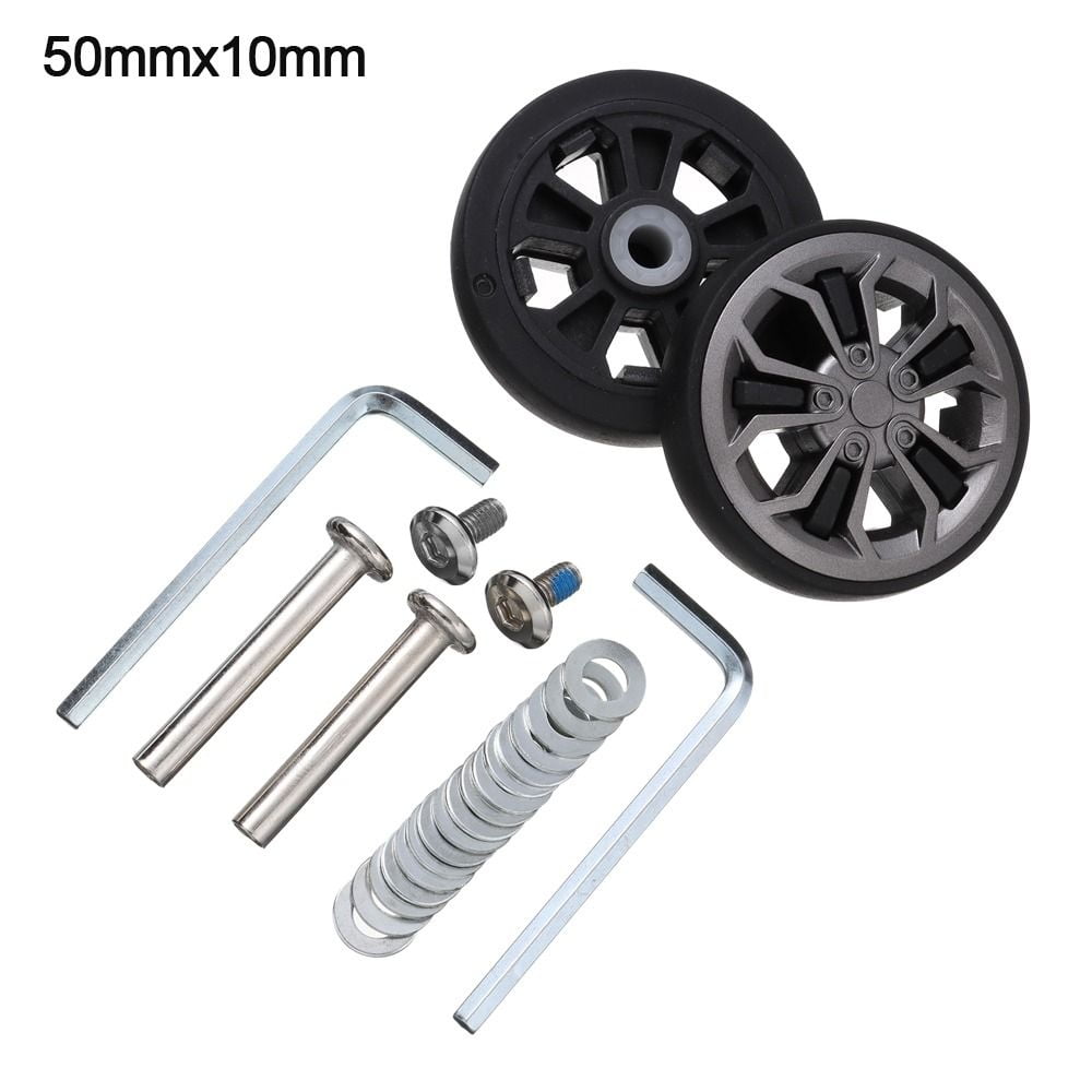 2Pcs Durable DIY Replacement Caster Wheel Repair Kit Travel Luggage ...