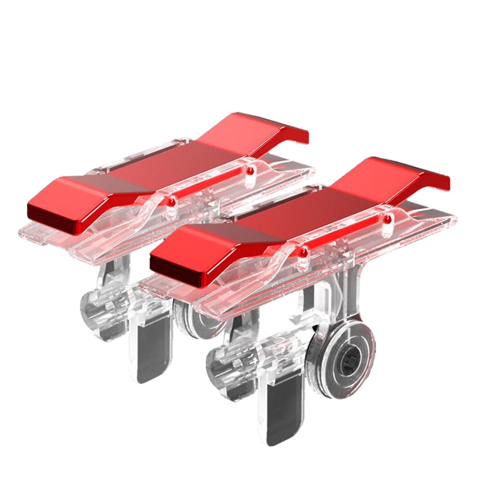 2Pcs E9 Gaming Trigger Quick Response Easy Installation Electroplated ...