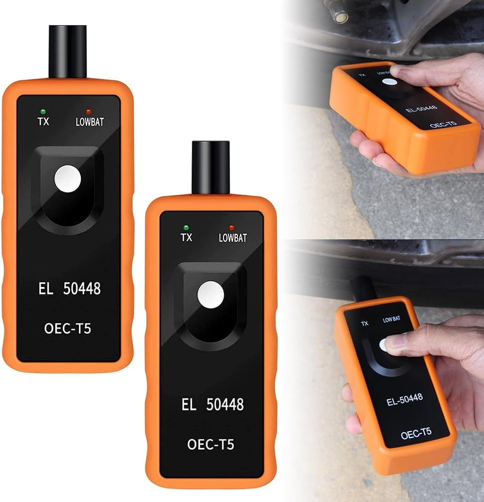 2Pcs EL-50448 GM TPMS Relearn Tool TPMS Reset Tool Tire Pressure ...
