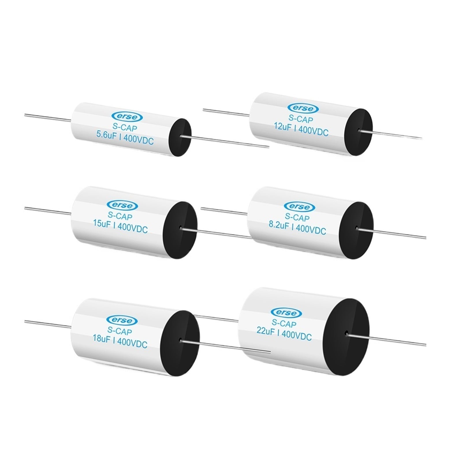 2Pcs ERSE S-CAP Series Audiophile Metallized Polypropylene Film ...