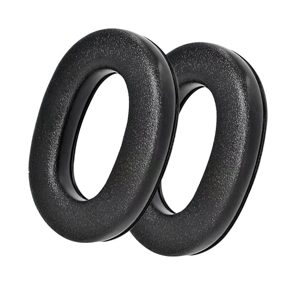 2Pcs Earmuff TPU 3M Replacement Protein Leather Sponge Ear Pads ...
