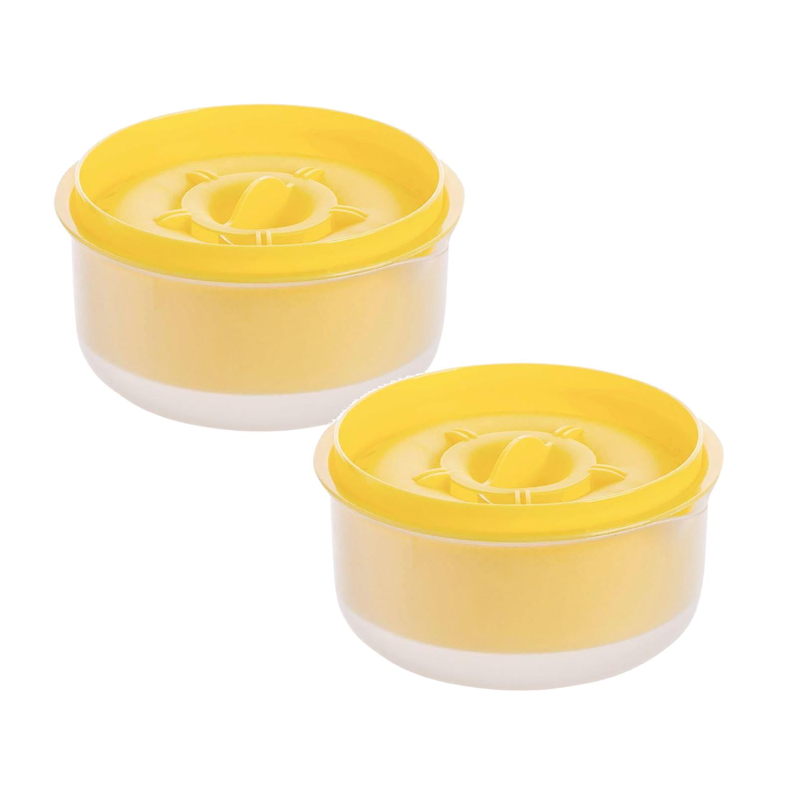 2Pcs Egg White Separator Can Accommodate 6 Eggs Optimal Egg Yolk ...