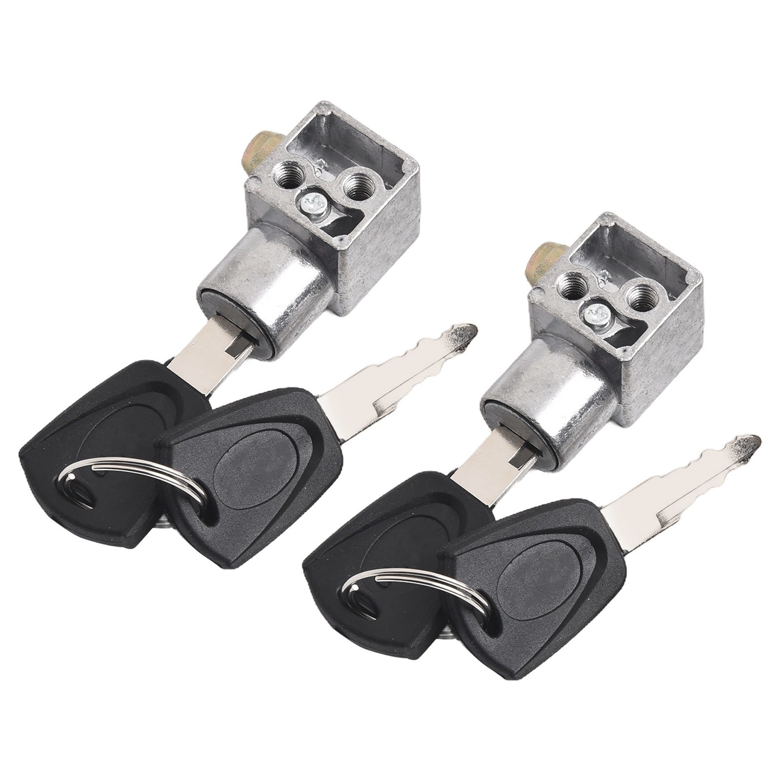 2Pcs Electric Bicycle Battery Seat Tube Lock Key Alluminum Anti-Theft ...