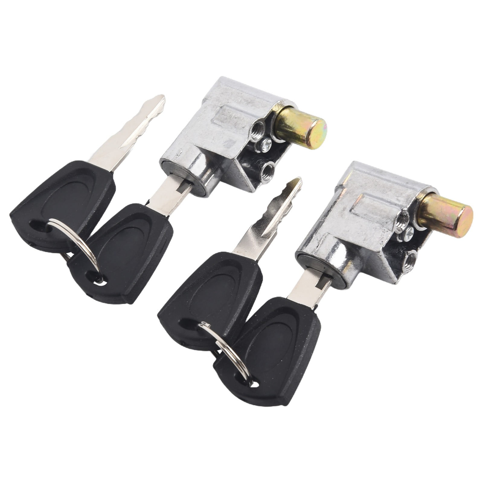 2Pcs Electric Bicycle E-bike Battery Saddle Tube Lock Key Anti-theft ...
