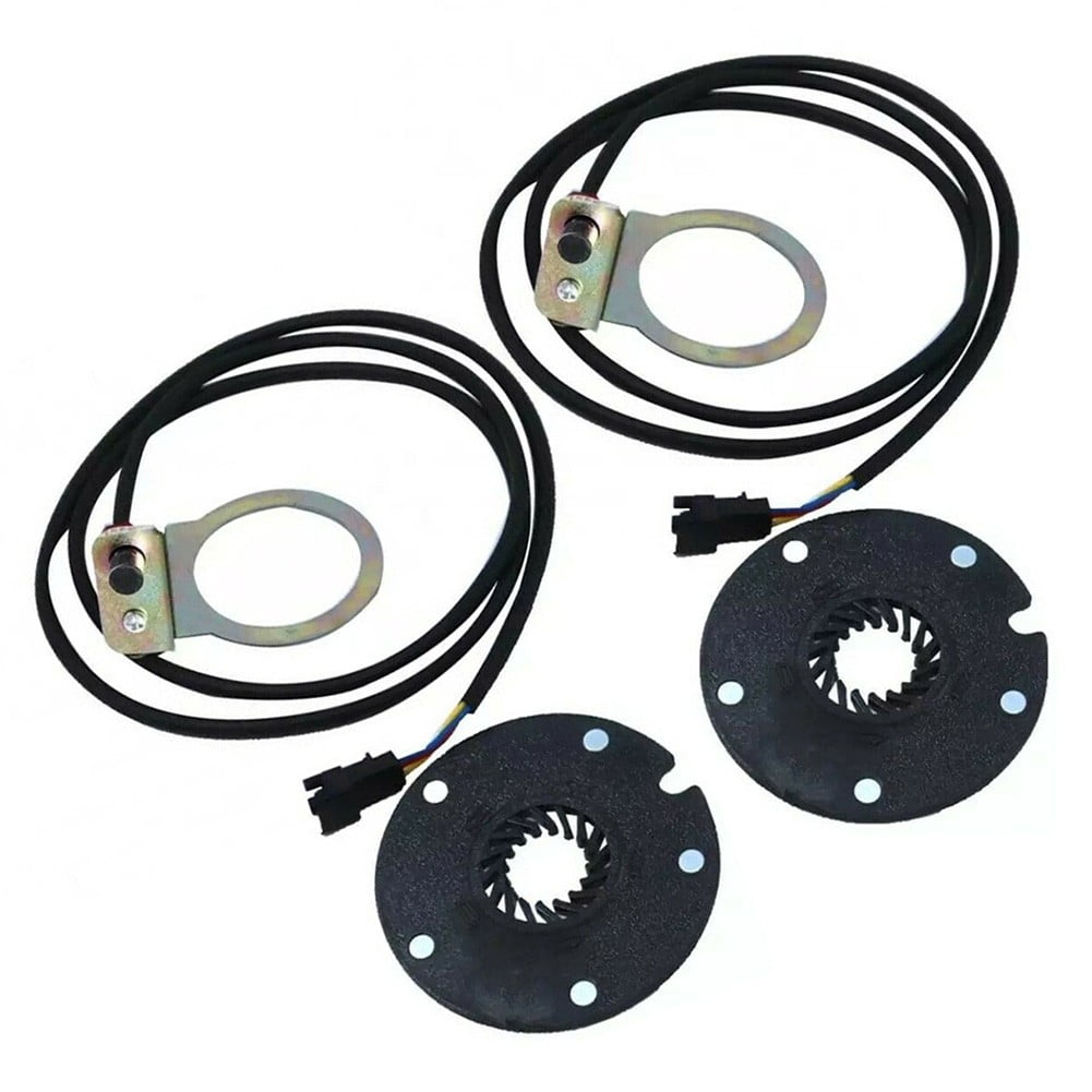 2Pcs Electric Bicycle Pedal Pas Assistant Sensor 5/8/12 Magnets Speed ...