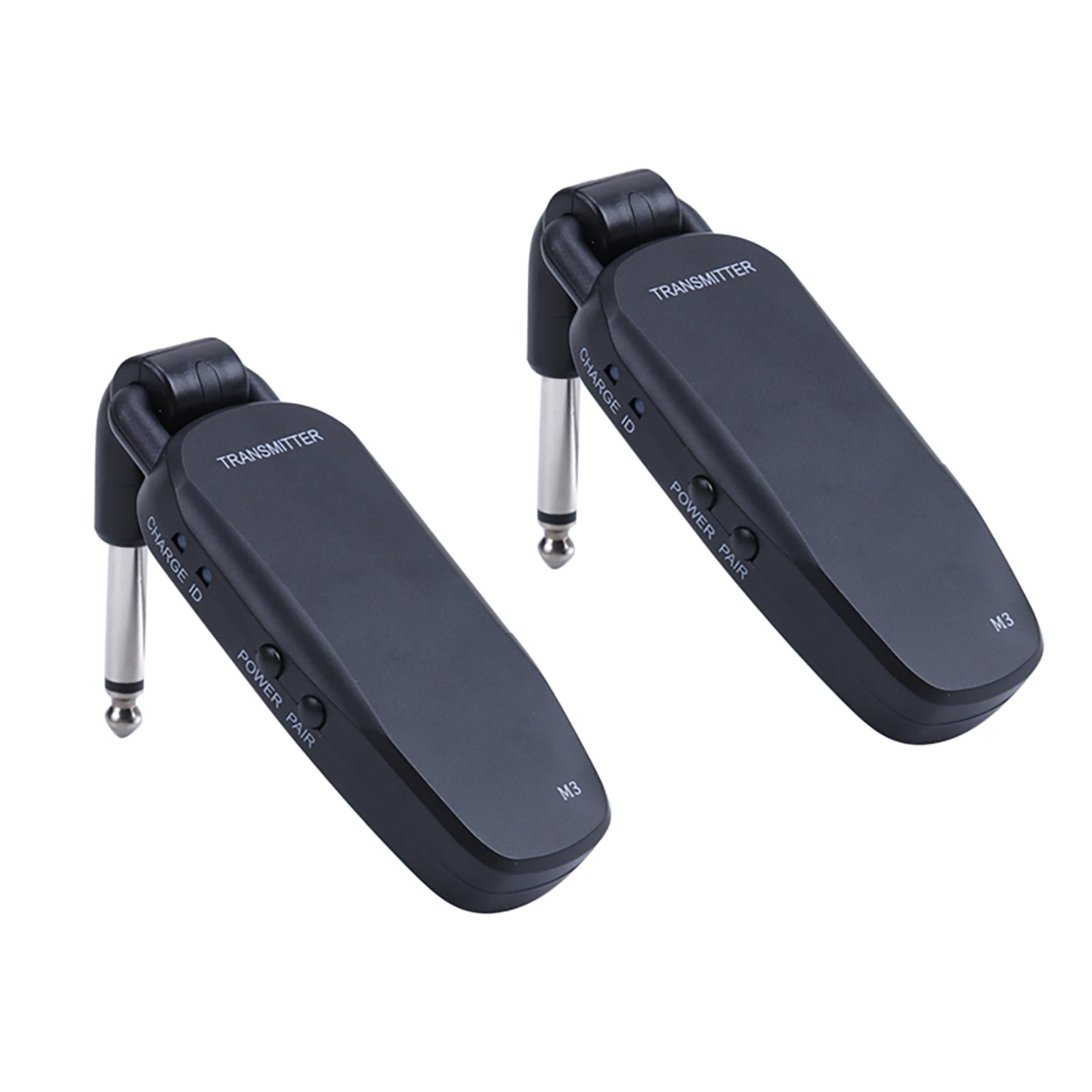 2pcs Portable Electric Guitar Digital Transmitter Guitar Bass Receiver ...