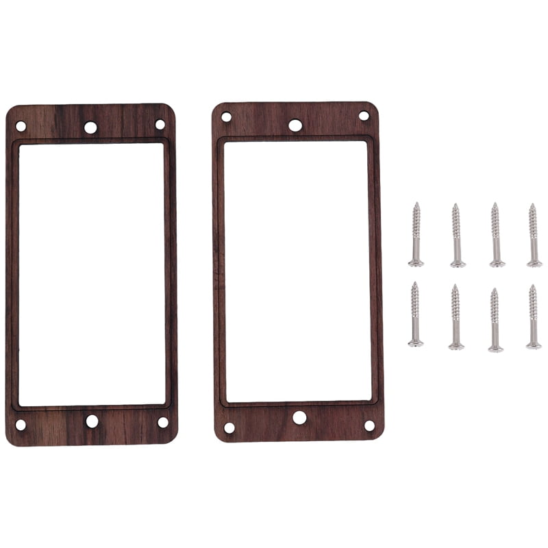 2Pcs Electric Guitars Wooden Humbucker Guitar Pickup Frame Pickup ...
