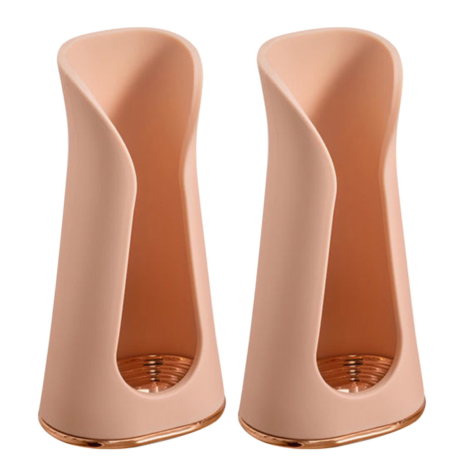 2Pcs Electric Toothbrush Holder Space-Saving Wall-Mounted with Drainage ...
