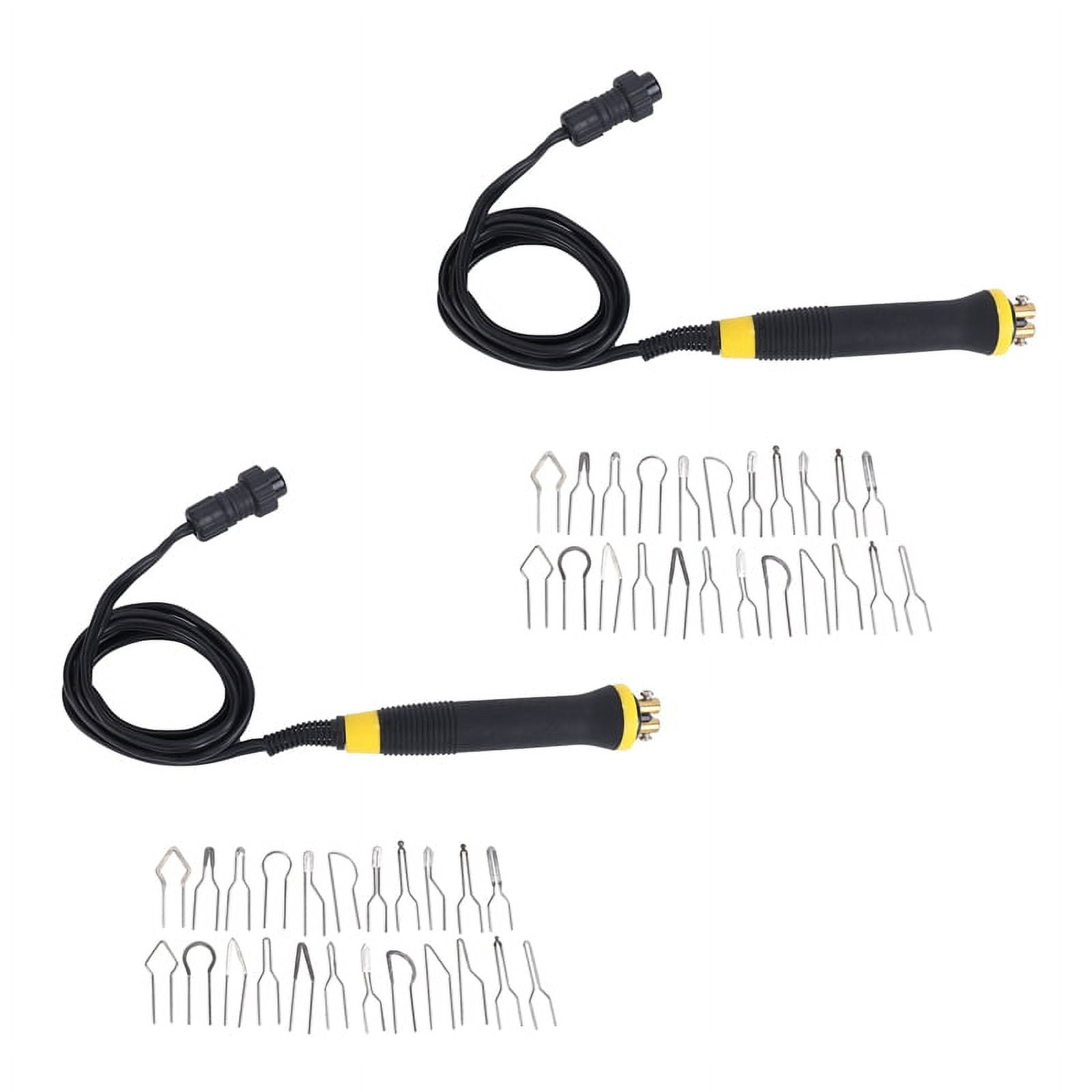 2Pcs Electrocautery Pen Pyrography Machine Handle Solder Tip 46Pcs for ...