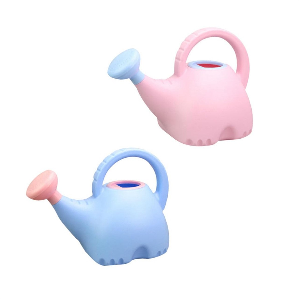 2Pcs Elephant Watering Pot Spraying Bottle for Plants Kid Toys Hand ...