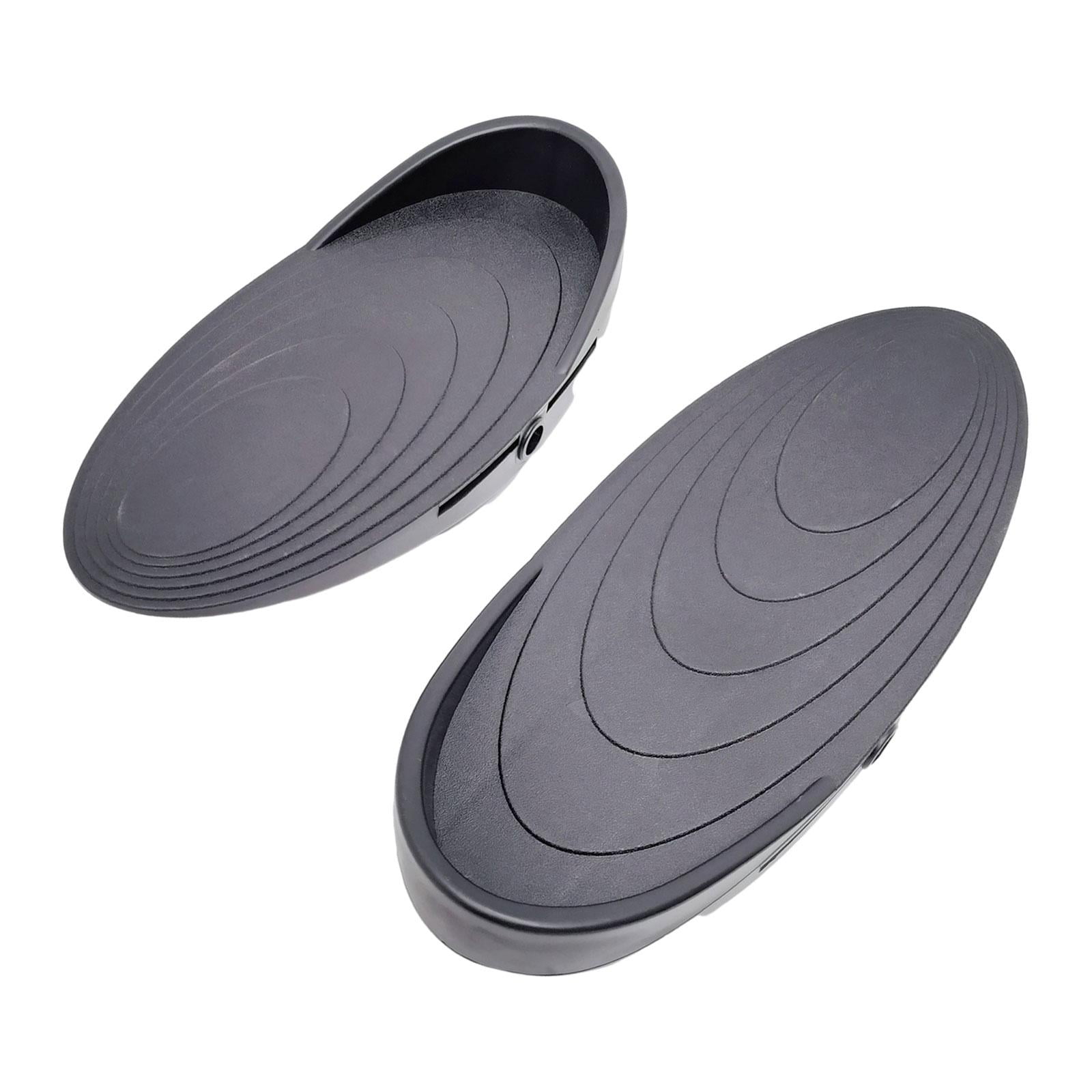 2Pcs Elliptical Machine Pedals Rowing Machine Pedals Leg Training ...