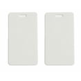 2Pcs Erasable Badge Sticky Notes, Reusable Silicone Vertical Horizontal ...