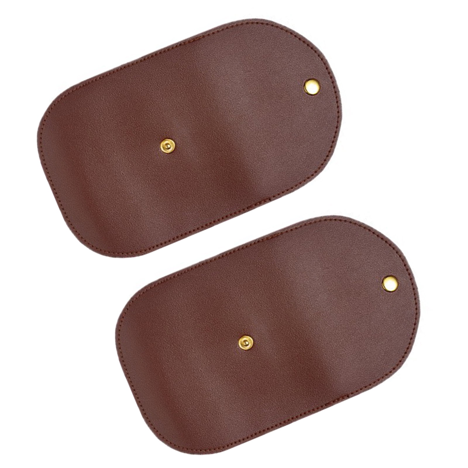 2Pcs Ergonomic Shoe Polishing Gloves PVC Faux Wool Plush Cleaning Mitts ...