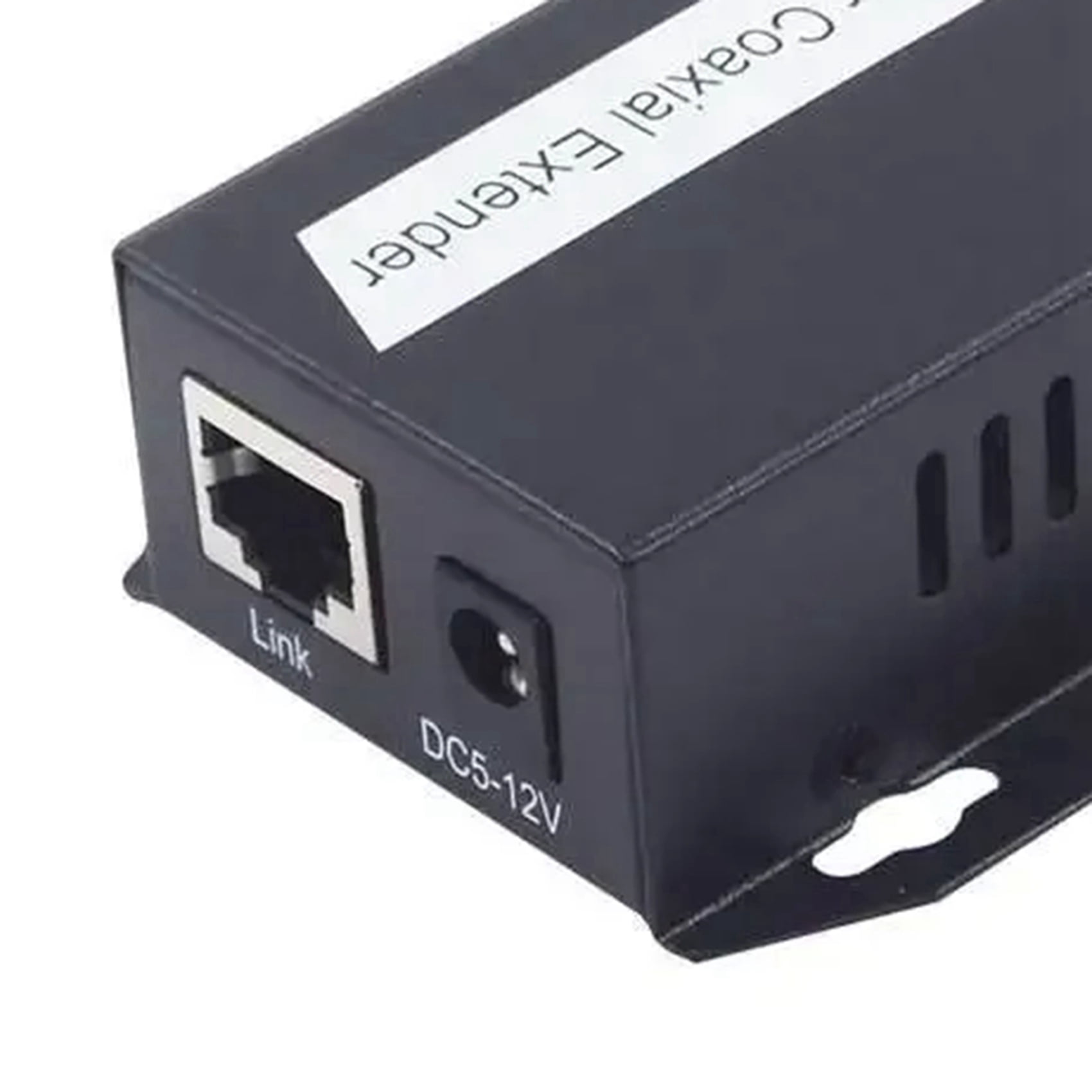 2Pcs Ethernet IP Extender over Coax HD Network Kit EoC Coaxial Cable ...