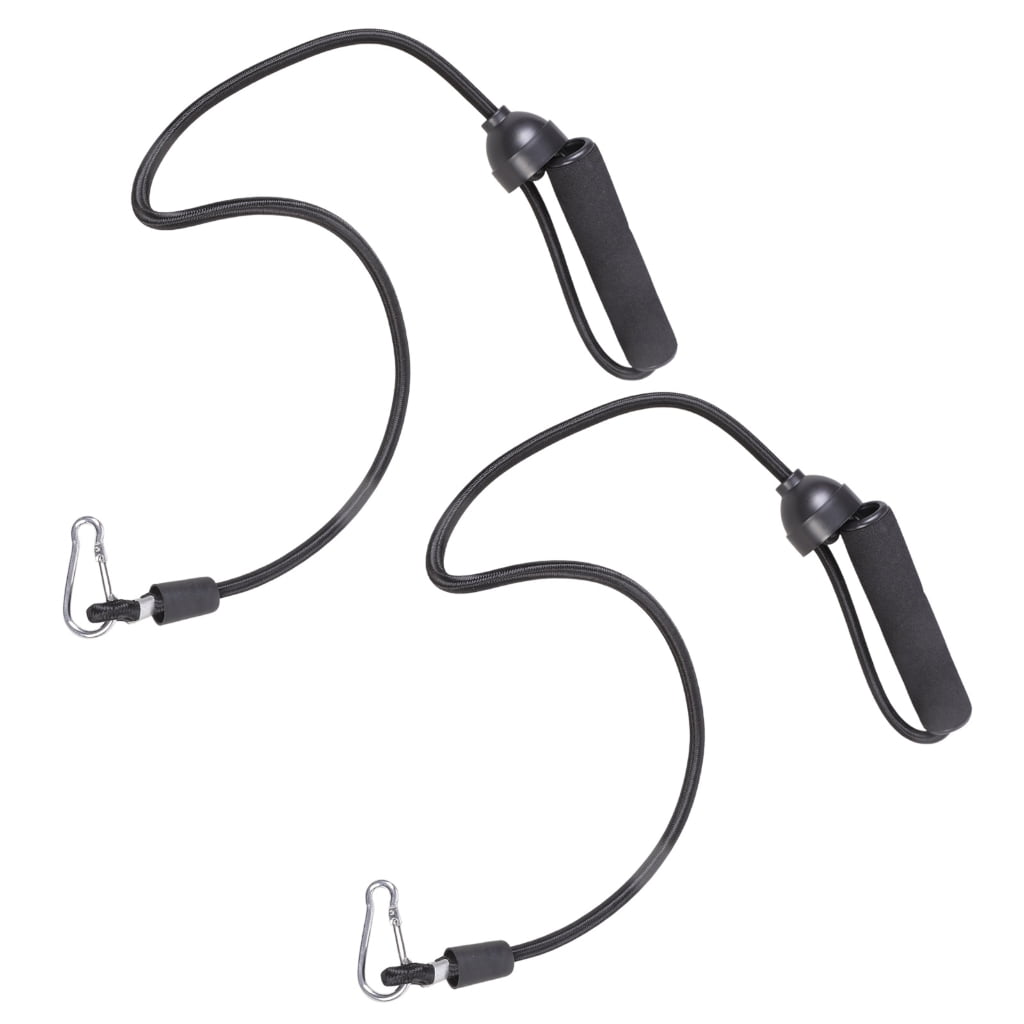 2Pcs Exercise Hand Grip Rope Expander Stepper Resistance Band Pull Rope ...
