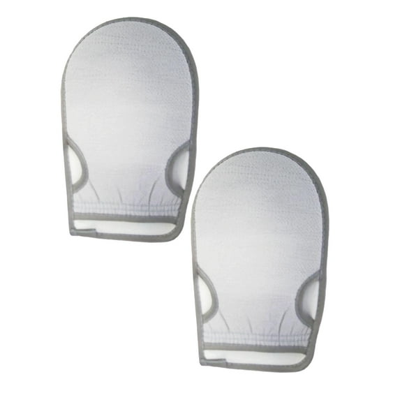 2Pcs Exfoliating Gloves Deep Body Exfoliating Dead Skin Remover Shower ...