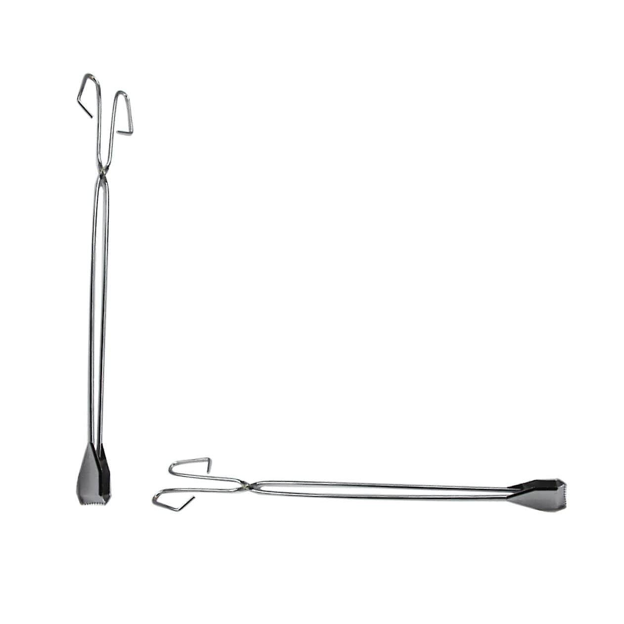 2Pcs Extension Grasping Tool Chimney Tongs Garden Tongs Grill Tongs ...
