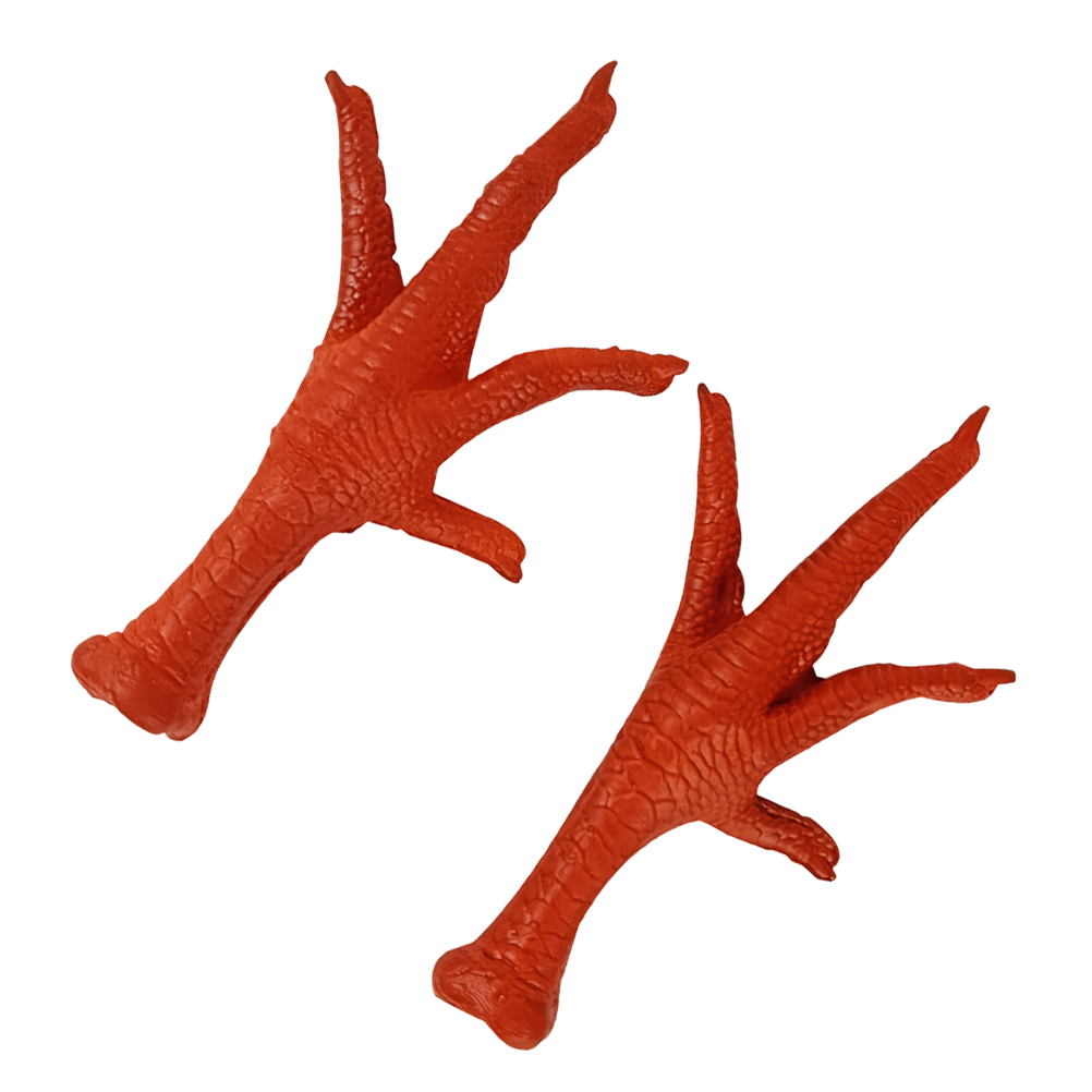2Pcs Fake Chicken Feet Model Display Model Showcase Model Scene ...