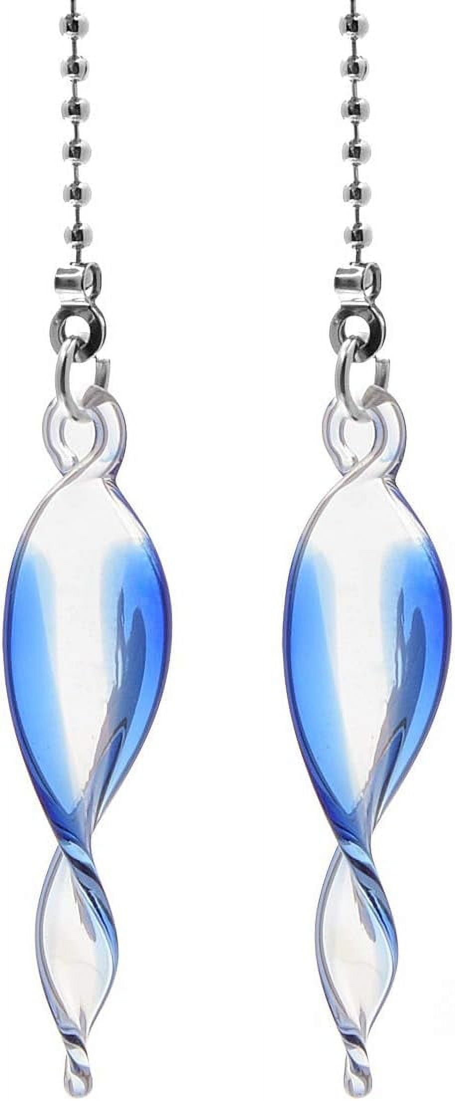 2Pcs Fan Pull Chains 12 inches Decorative Ceiling Light Pullchain ...