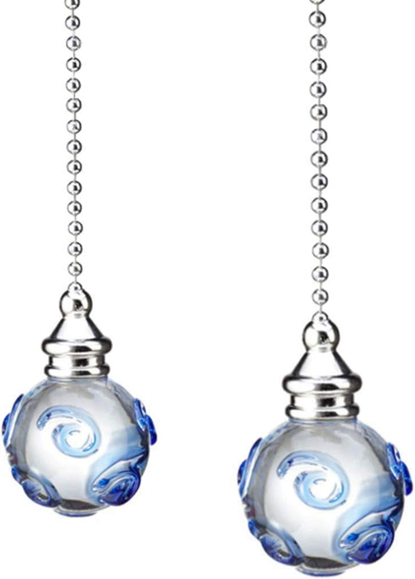 2Pcs Fan Pull Chains 12 inches Decorative Ceiling Light Pullchain ...