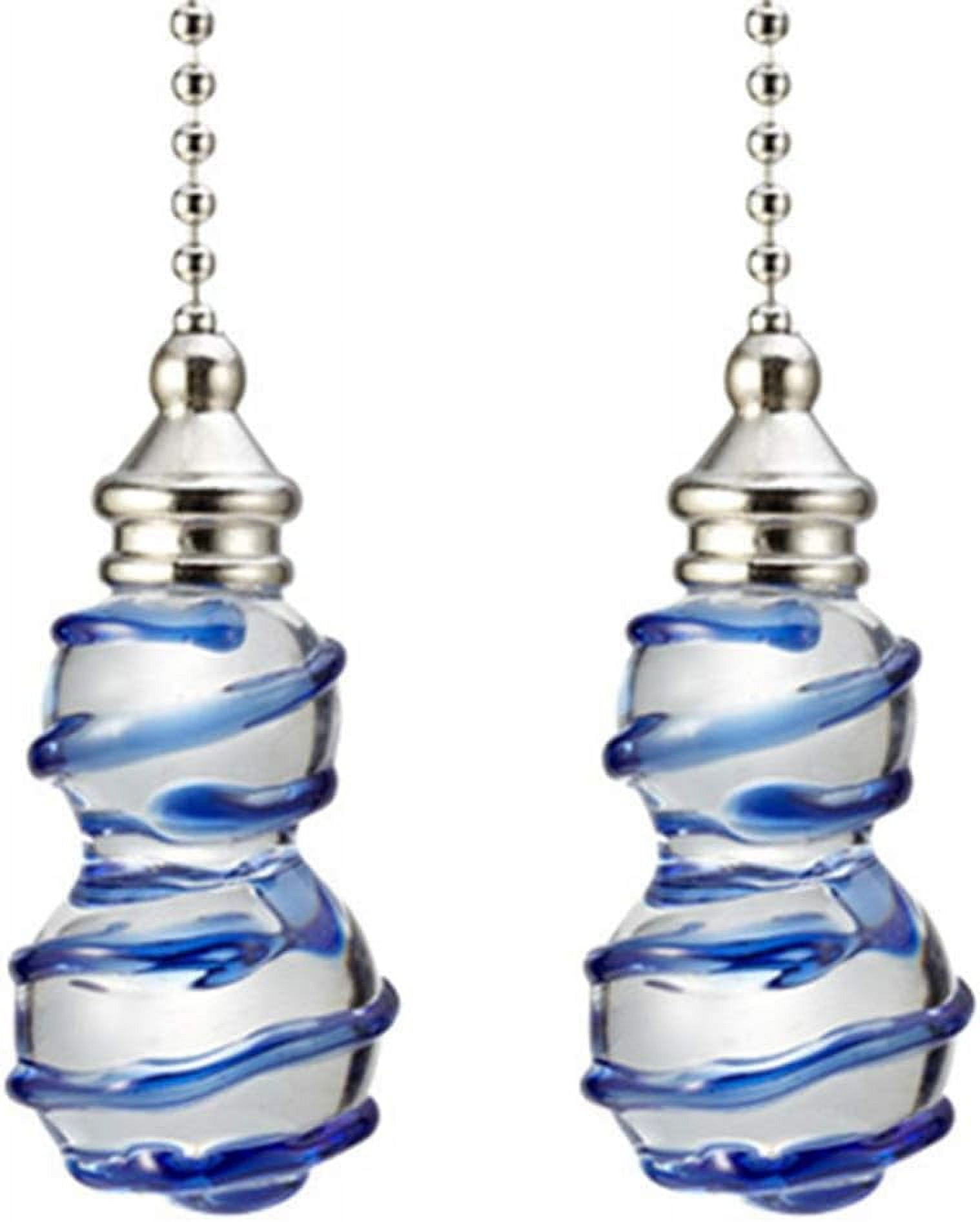 2Pcs Fan Pull Chains 12 inches Decorative Ceiling Light Pullchain ...