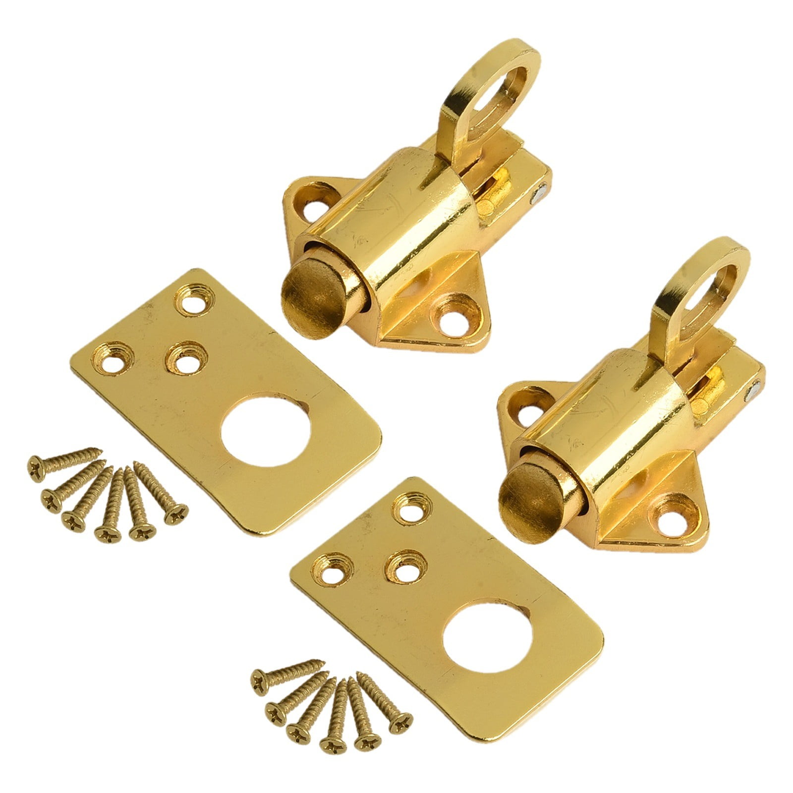 2Pcs Fanlight Catch Zinc Alloy Plated Spring Window Loft Attic Hook ...