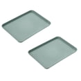 2Pcs Fast Food Tray Rectangular Serving Trays Serving Tray For Indoor ...