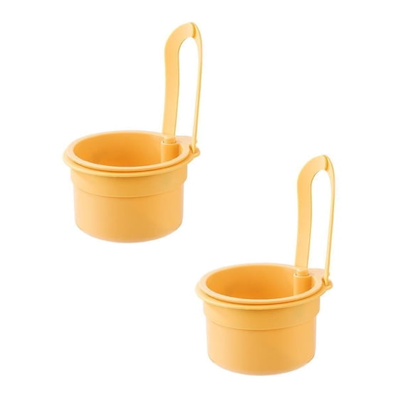 2Pcs Faucet Hanging Sink Strainer – Press-To-Dump Food Waste Collector ...