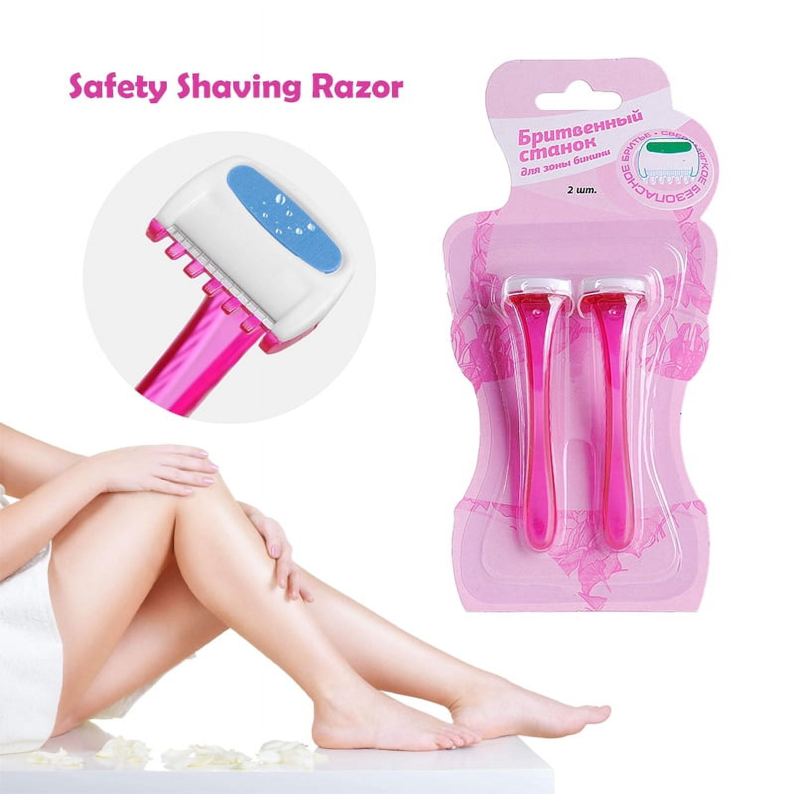 2Pcs Female Body Trimming Shaver Women Razor Professional Smooth ...