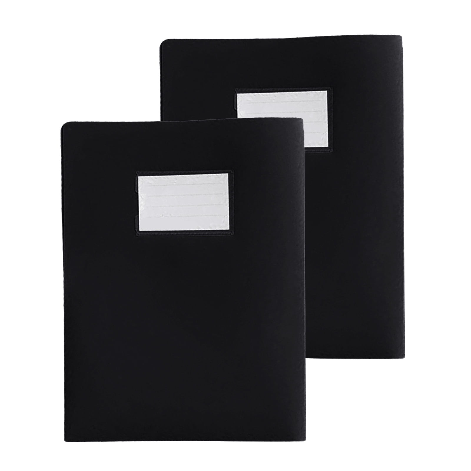 2Pcs File Folder Two Pocket Folder with Clear Label Window, Letter Size ...