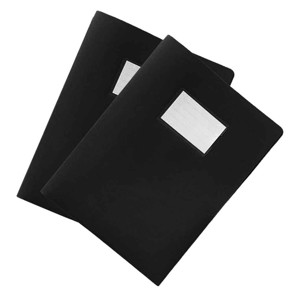 2Pcs File Folder Two Pocket Folder with Clear Label Window, Letter Size ...