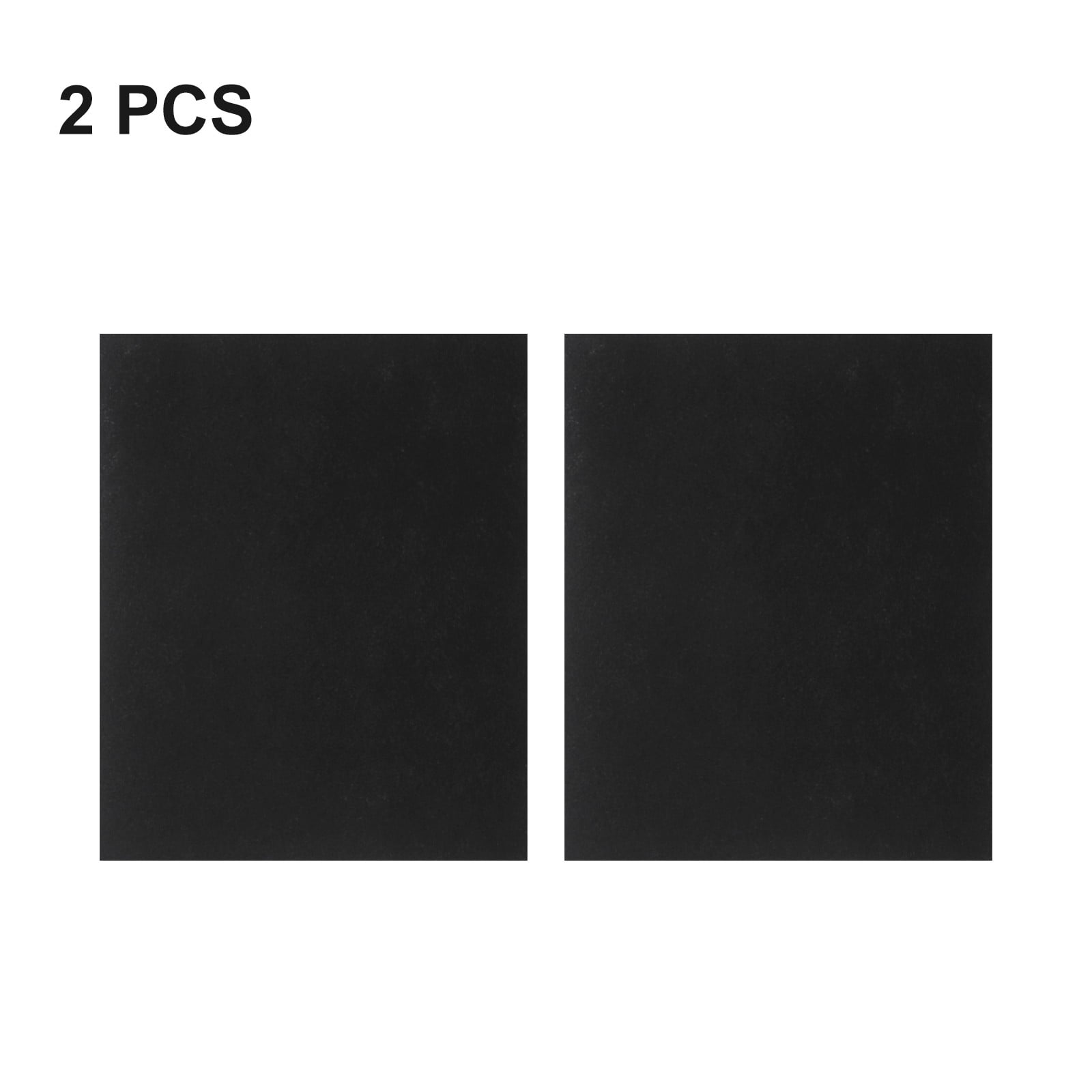2Pcs Filters Activated Carbon Foam Sponge Air Filter Sheet Pad ...