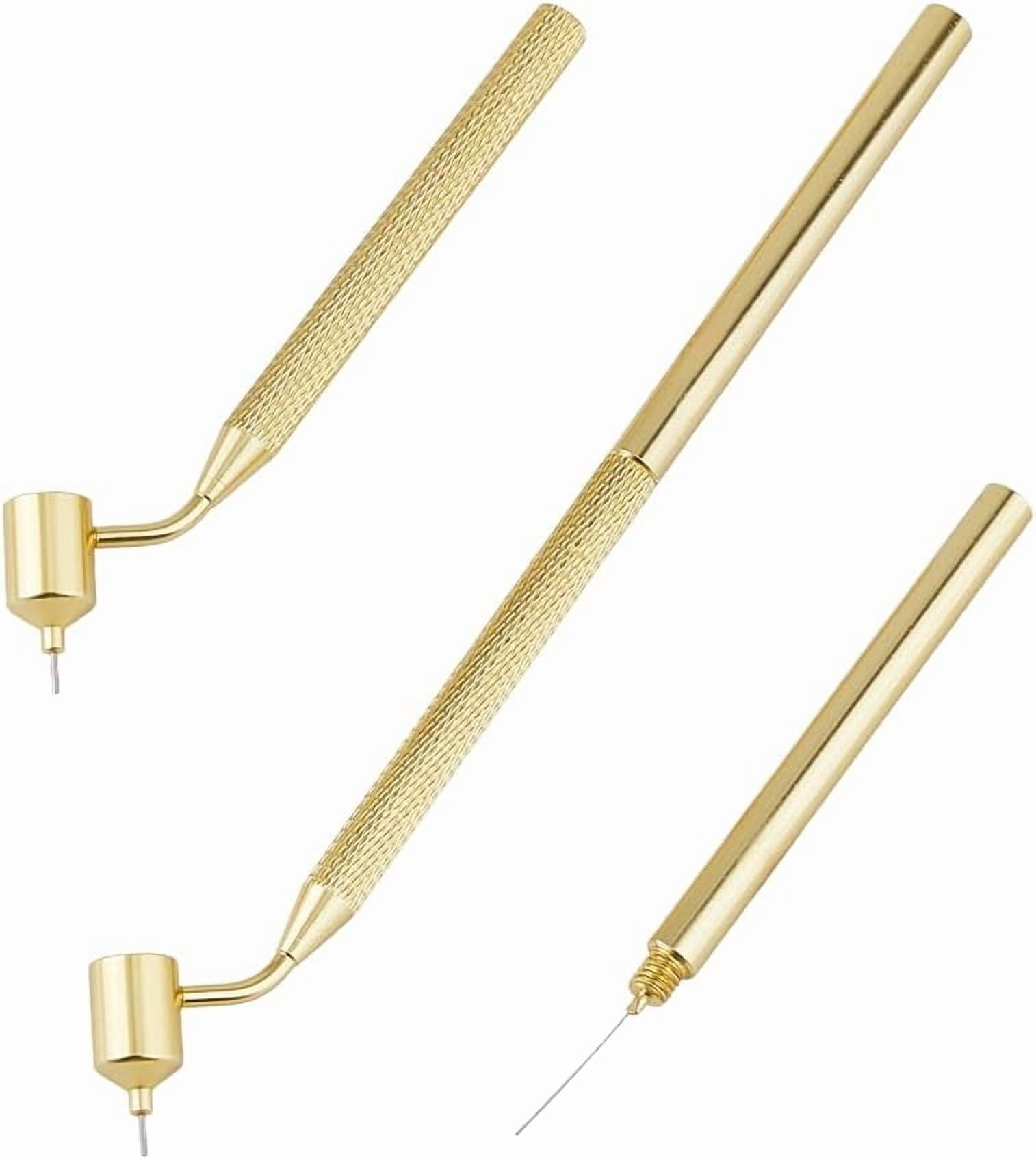 2Pcs Fine Line Painting Pen Golden 0.5/0.7mm Fine-tip Outlining Tool ...