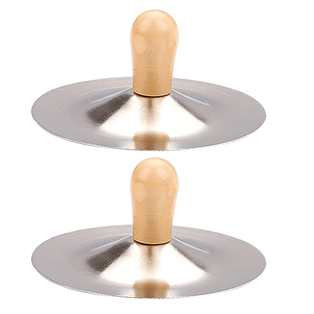 WHAMVOX Finger Cymbals Music Production 2Pcs 3.9x3.5x1.6in - Walmart.com