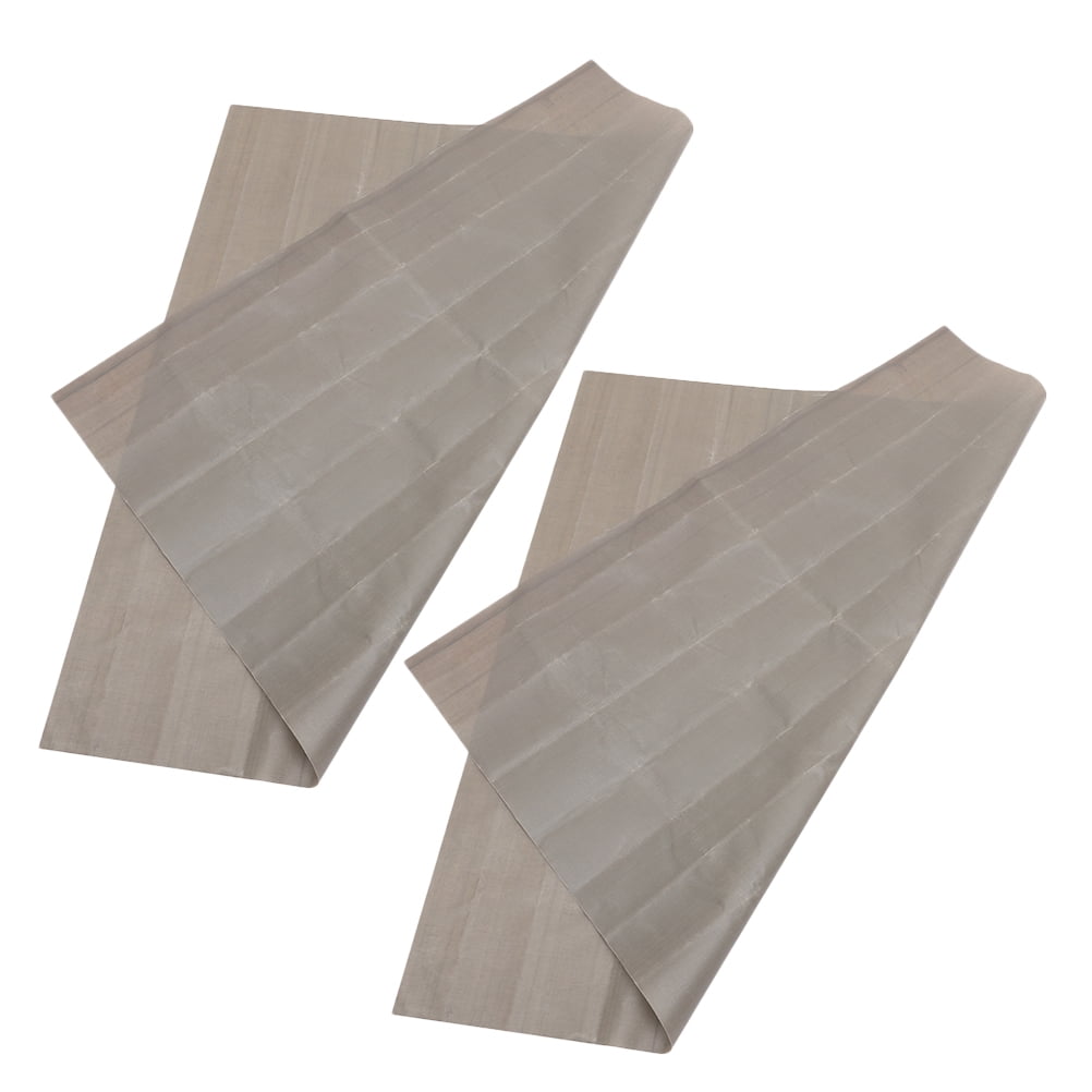 2Pcs Fireproofing Camping Fire Pit Mat Deck Board Fire Mat Square ...