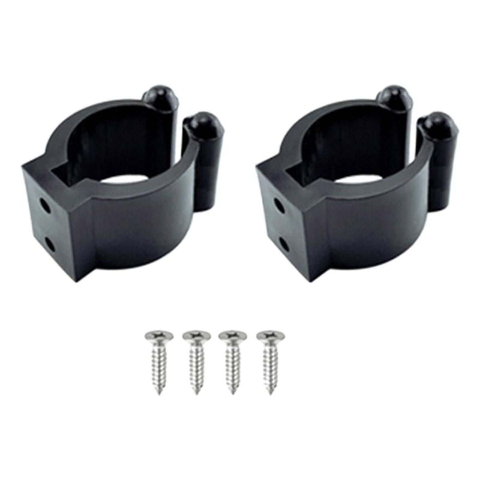 2Pcs Fishing Rod Storage Clips Wall Mounted Clamp Nylon Organizer ...