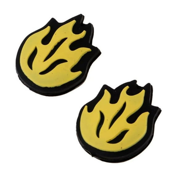 2Pcs Flame Shape Silicone Tennis String Dampener Tennis Racket Damper ...