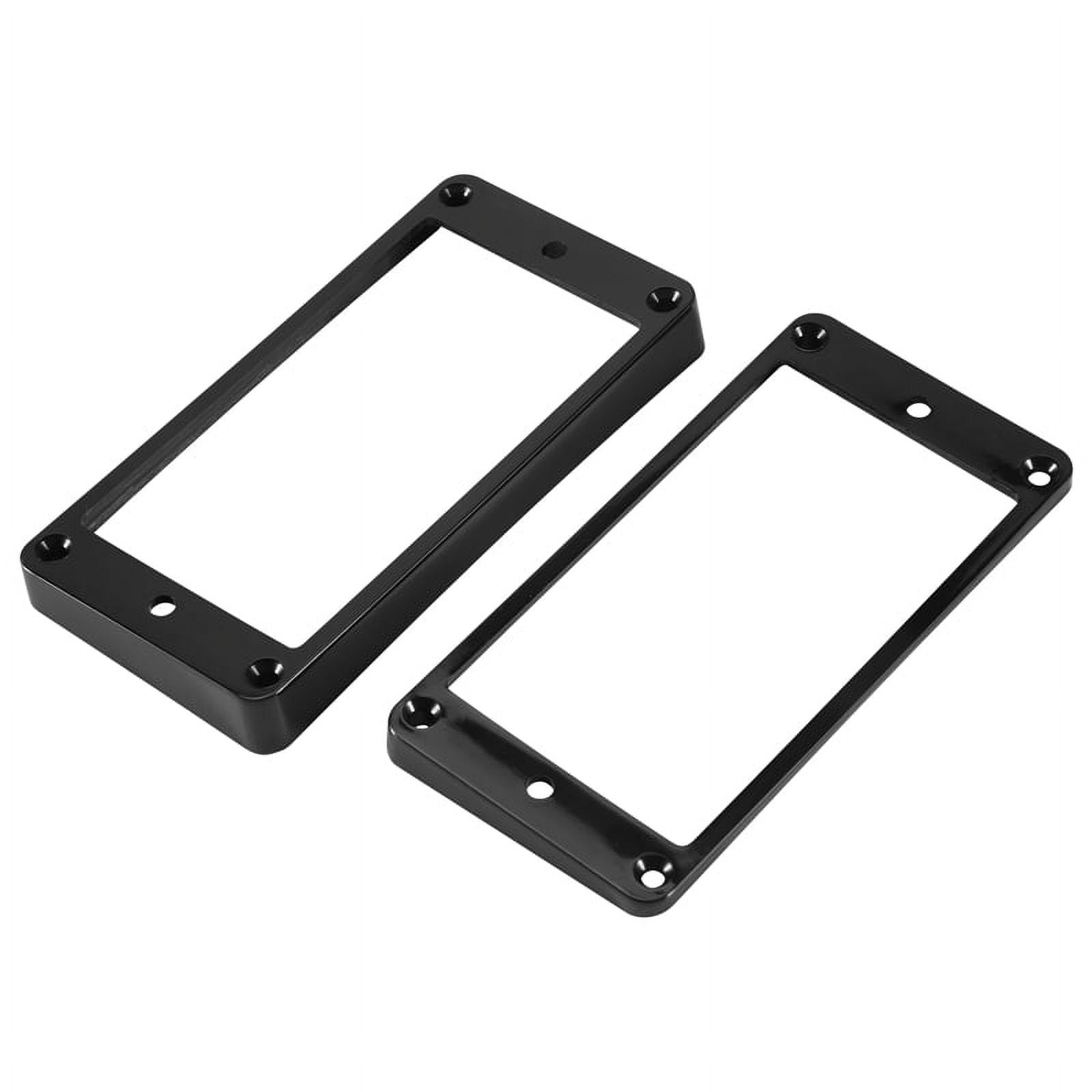 2Pcs Flat Humbucker Pickup Mounting Ring Frame ABS for Electric Guitar ...