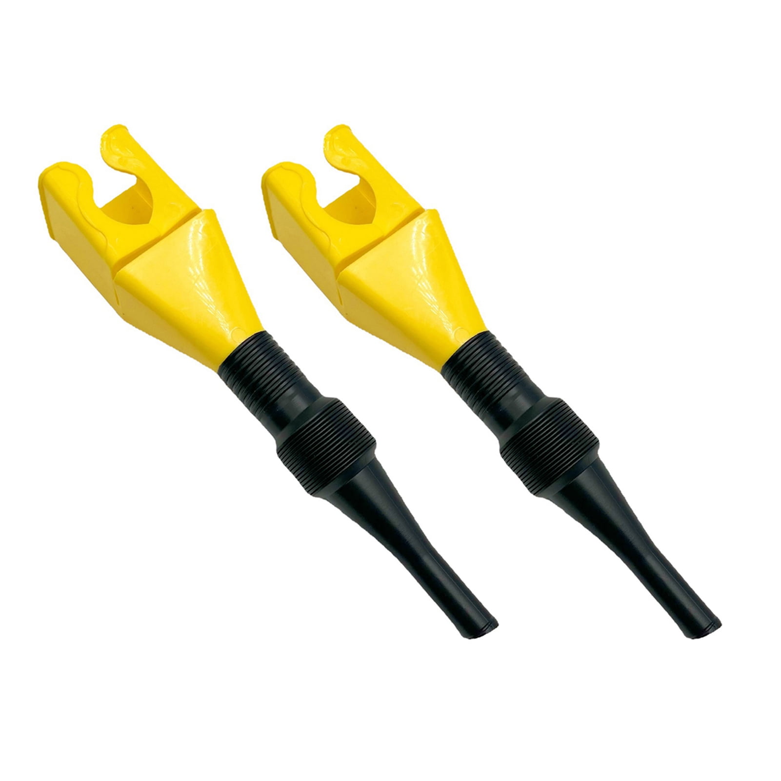 2Pcs Flexible Draining Tool Snap Funnel Wide Mouth Refueling Funnel ...