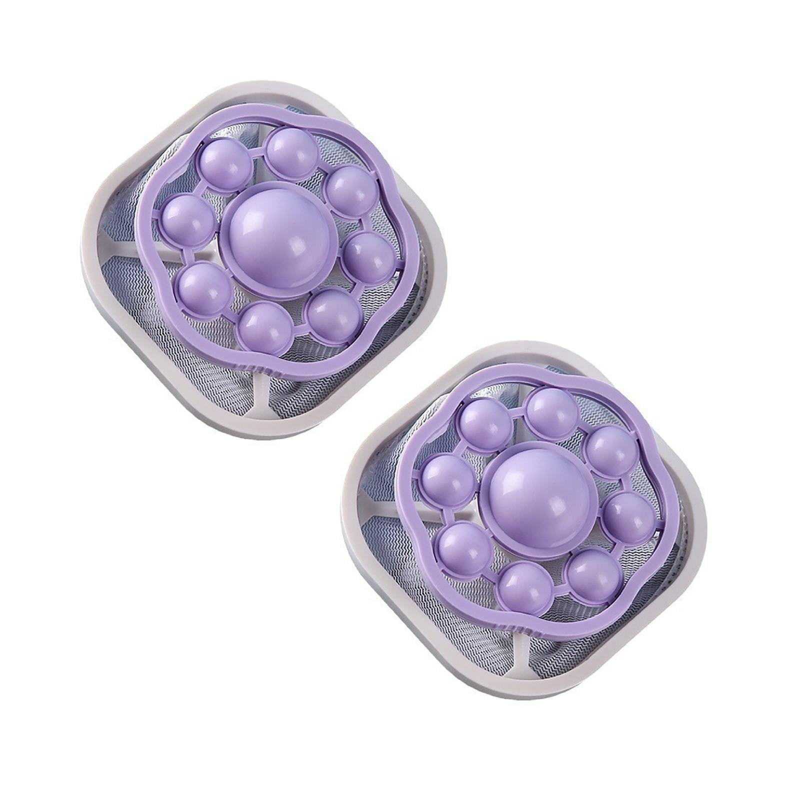 2Pcs Floating Hair Filtering Mesh Removal Lint Catcher For Washing ...
