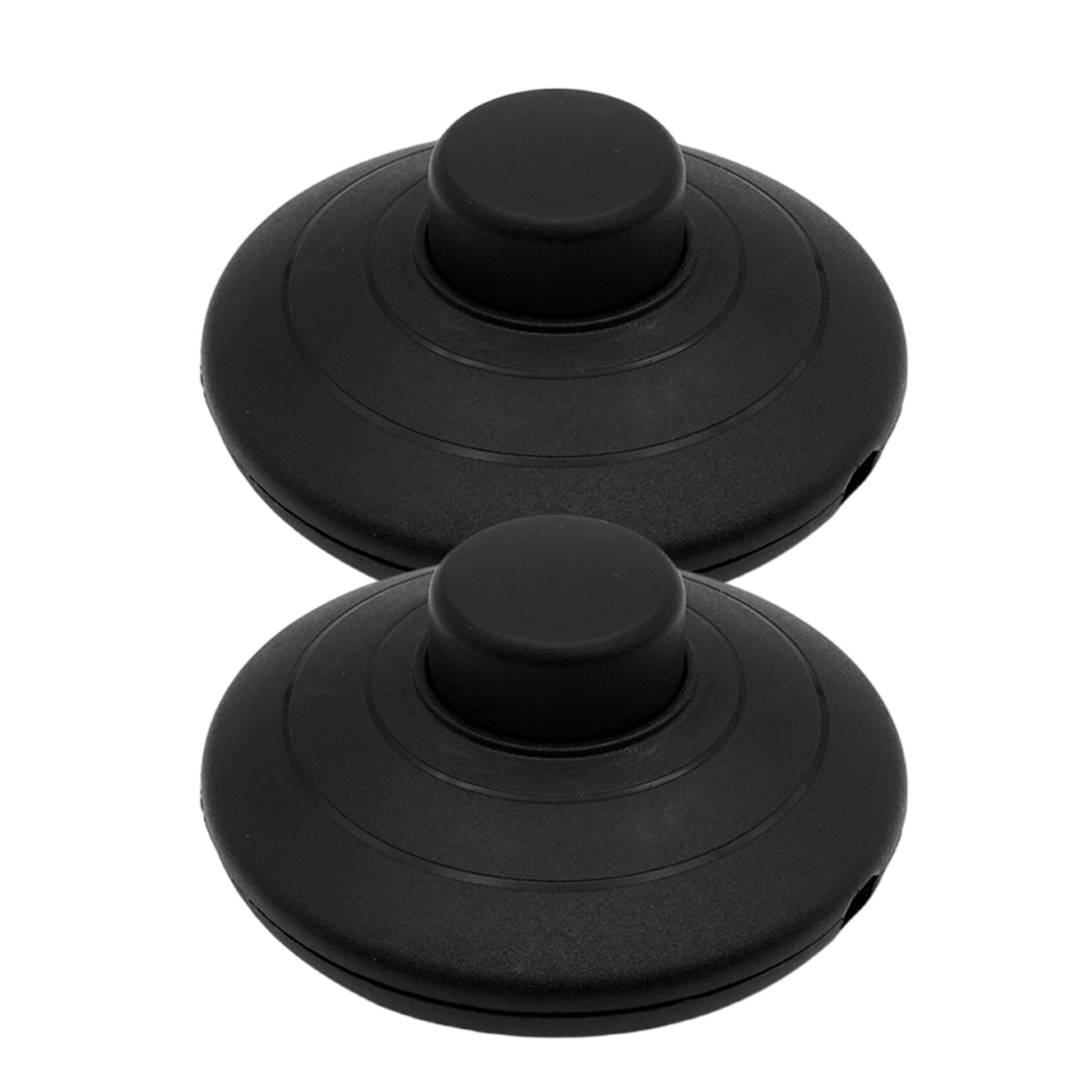 2Pcs Floor Foot Pedal Switches Round Lamp Light Foot Control Footswitch ...