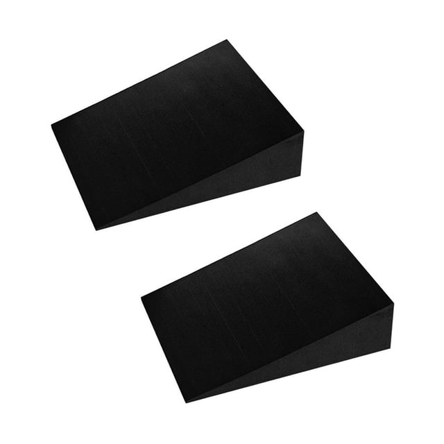 2Pcs Foam Yoga Wedge Blocks Slant Boards Calf Stretcher EVA Lightweight ...