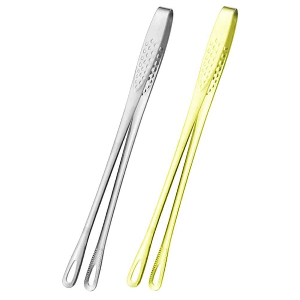 2Pcs Food Tongs Cooking Tongs Serving Tongs Salad Frying Bbq Tongs ...