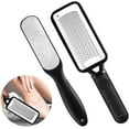 2Pcs Foot Files Foot Pedicure Kit, Stainless Steel Foot Rasp and Dual ...