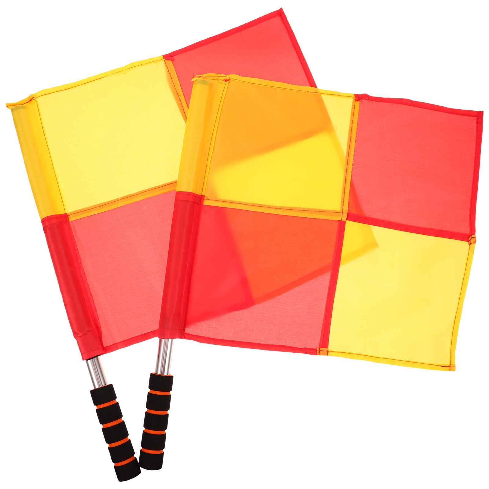2Pcs Football Match Signal Flags Small Handheld Signal Flags ...