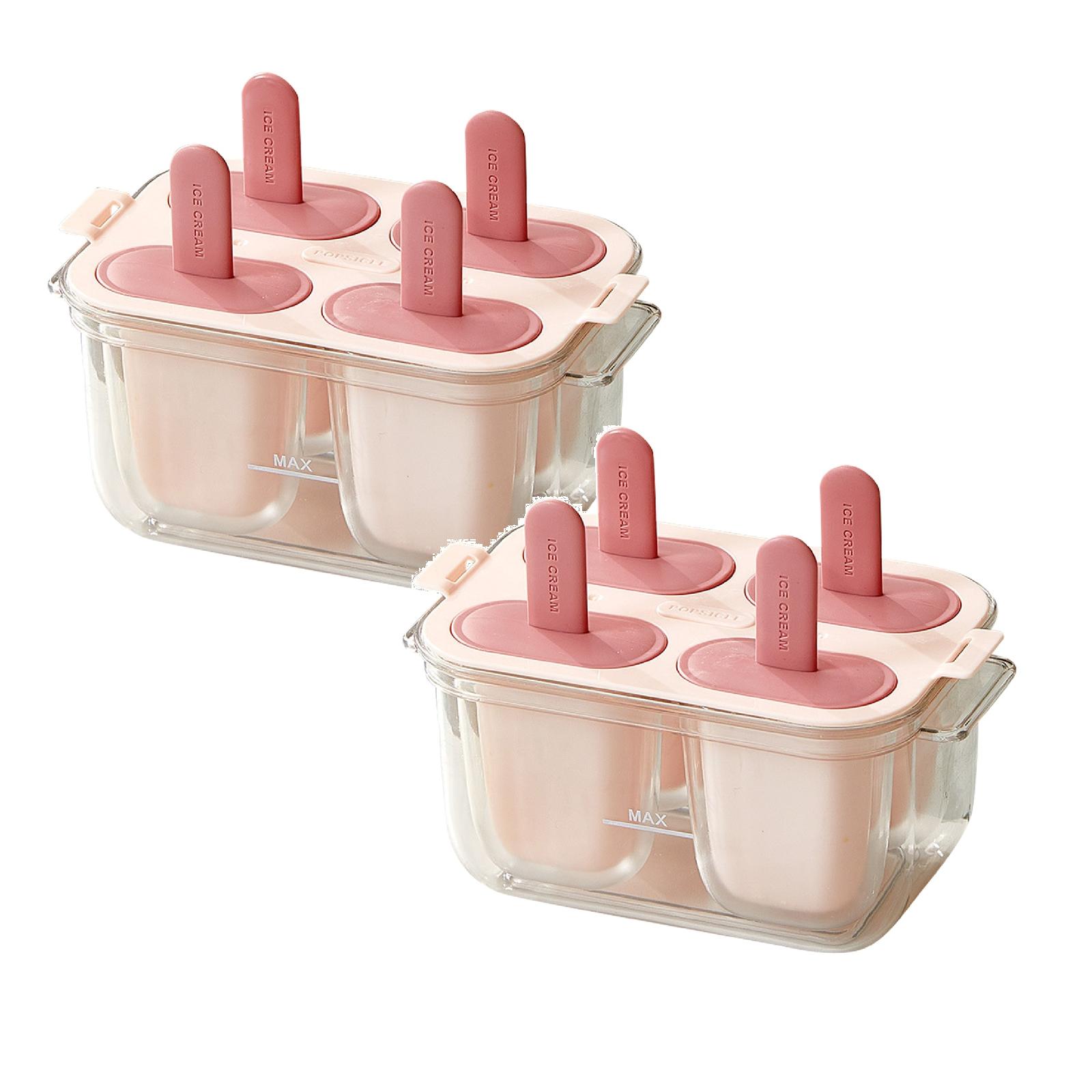 2Pcs For Home Use Food Grade Pet Ice Tray Diy Ice Maker Reusable Ice ...