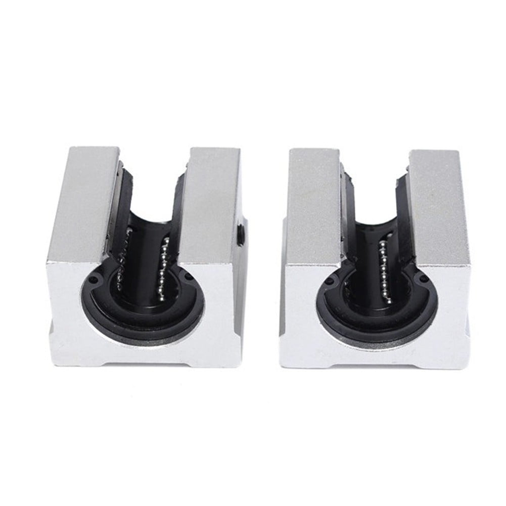 2Pcs For Sbr16Uu 16 Mm Aluminium Open Linear Bearing, Sliding Block,For ...