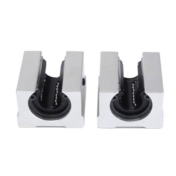 2Pcs For Sbr16Uu 16 Mm Aluminium Open Linear Bearing, Sliding Block,For ...