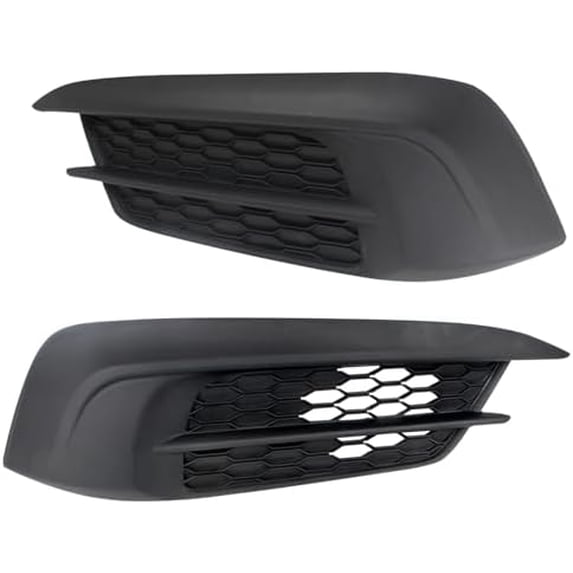 2Pcs Front Bumper Fog Light Cover Assembly Compatible with Honda Civic ...